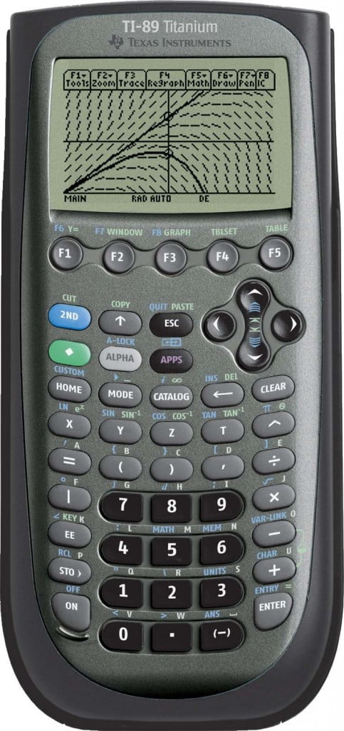 Texas Instruments TI 89 Titanium Graphing Calculator with Linear Programing Texas Instruments TI 89 Titanium Graphing Calculator with Linear Programing