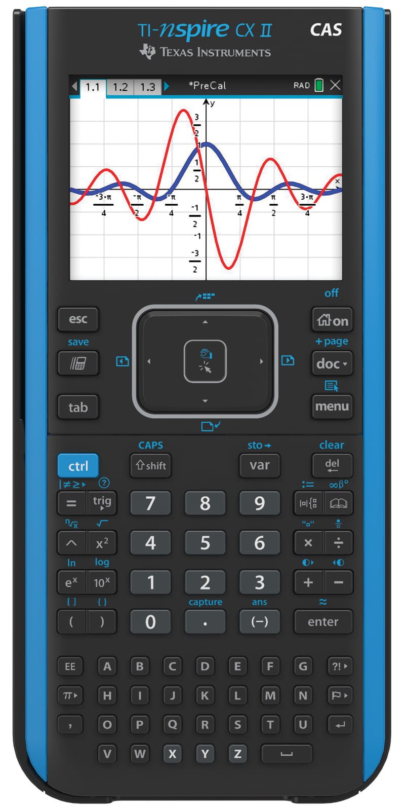 Texas Instruments TI Nspire CX Color Handheld Graphing Calculator