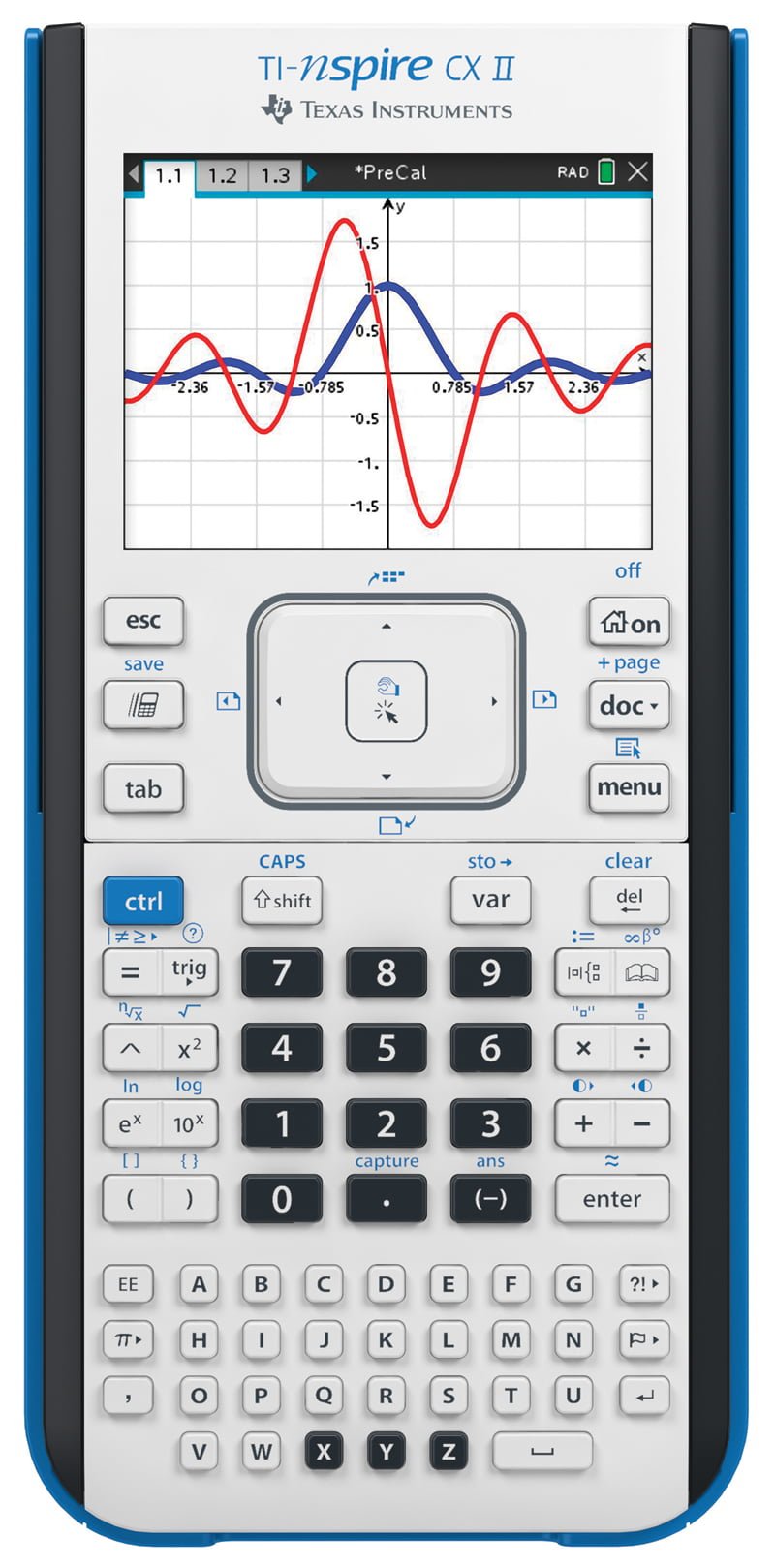 Texas Instruments TI Nspire CX II Graphing Calculator SchoolMart